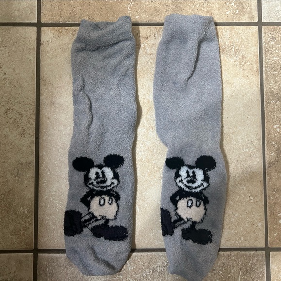 Other | Mickey Mouse Fuzzy Socks | Poshmark